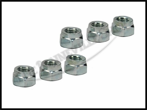 Triumph BSA 500 650 750 Cleveloc Nuts (6) 5/16 inch-24TPI PN# 14-1302 ...