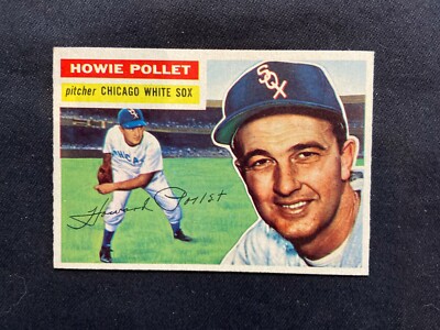 1956 Topps Ex-Mt #262 Howie Pollet | eBay