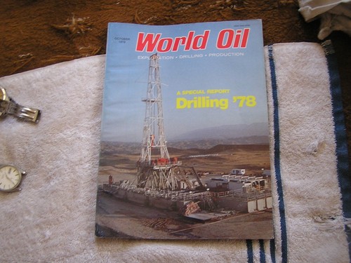 World Oil Magazine Exploration Drilling Production October 1978 | eBay