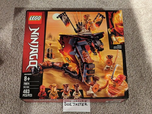 LEGO Fire Fang - 70674 - 2019 - NIB - Ninjago Secrets of the Forbidden ...