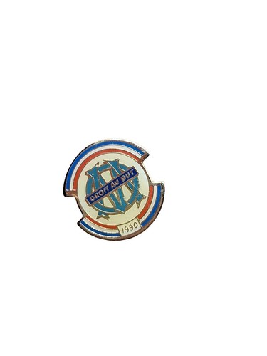 PIN'S PIN BADGE FOOTBALL MARSEILLE SOCCER CLUB OM 🔵⚪️ | eBay