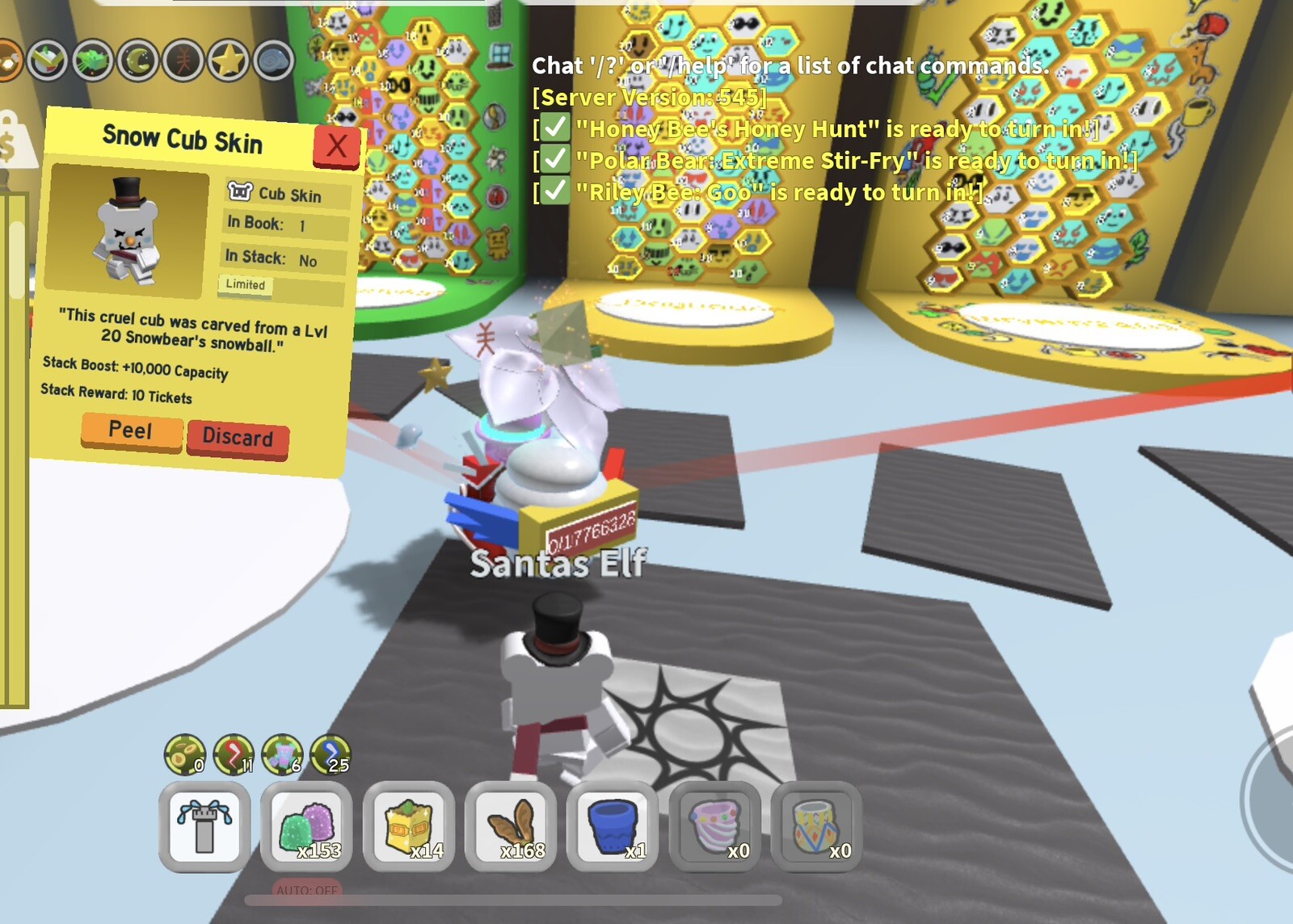 Snow Cub Skin | Bee Swarm Simulator | Roblox | Fast & Cheap | BSS | eBay