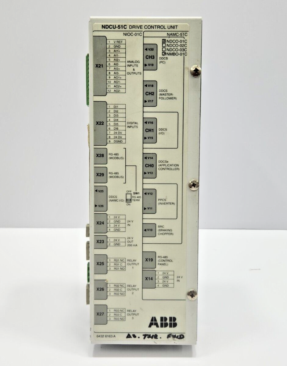 ABB NDCU-51CKFB DRIVE CONTROL UNIT 64474103E for sale online | eBay