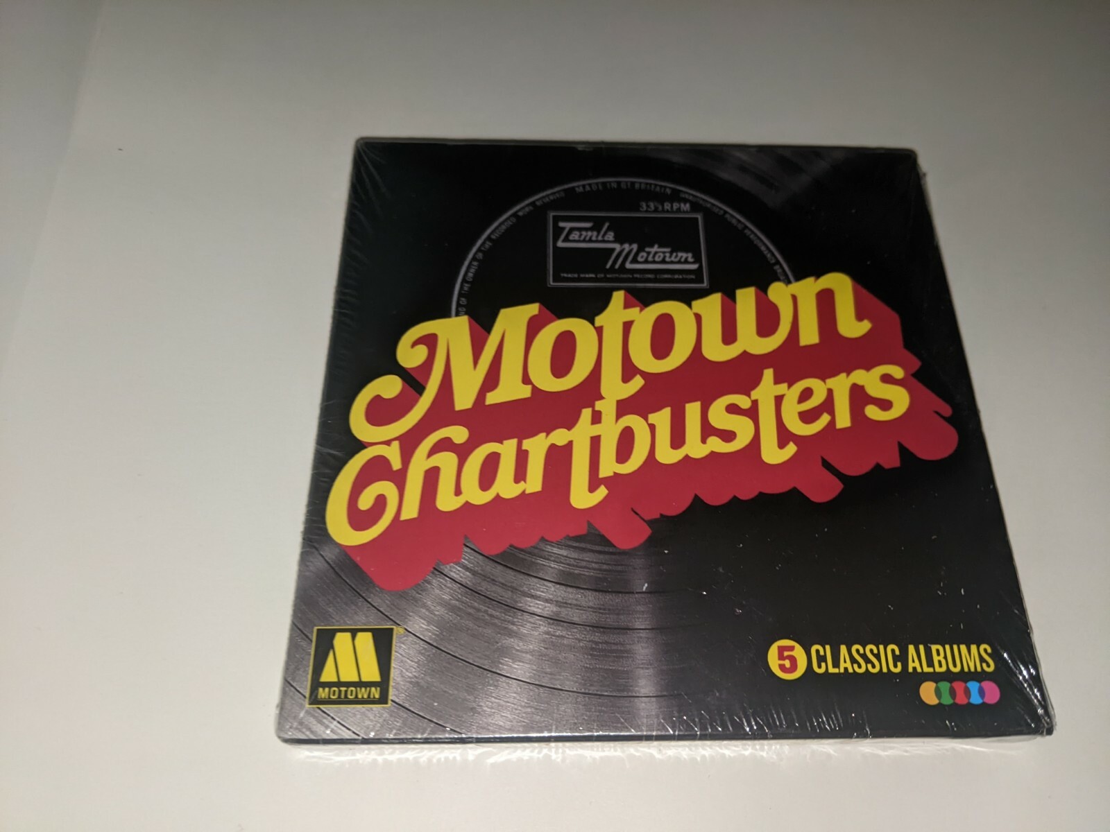 Motown Chartbusters: 5 Classic Albums / Various by Various Artists (CD ...