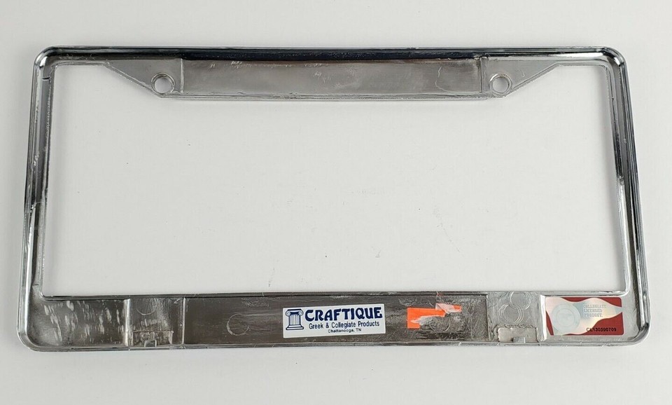 University of Iowa Hawkeyes Camouflage Chrome Metal License Plate Frame ...