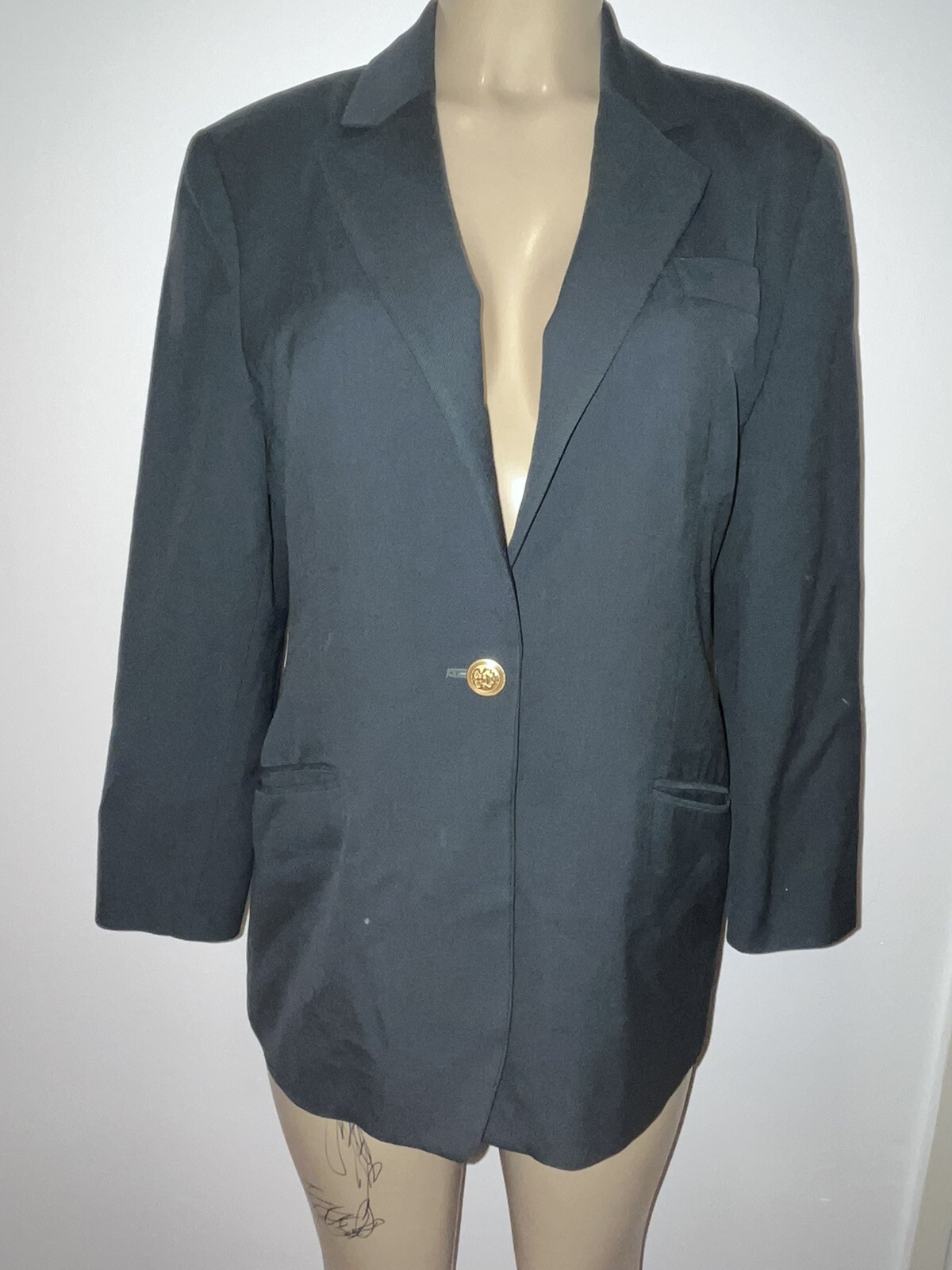 Vintage Talbots lined blazer pure new wool USA - Gem