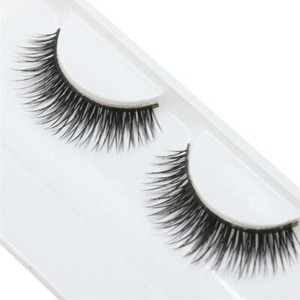 Natural Beauty False Eyelashes Wispy Cross Fluffy Extension Toiletry ...