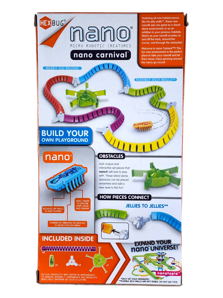 Hexbug Nano Carnival NIB +Lot Tracks Cells Hexbugs Bugs Collection | eBay