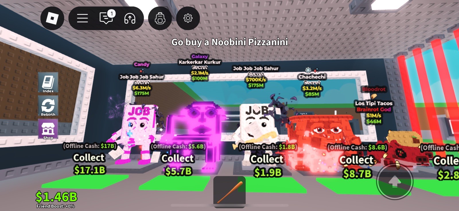 Steal a Brainrot Base Full of Secrets and Good Brainrot Gods | eBay