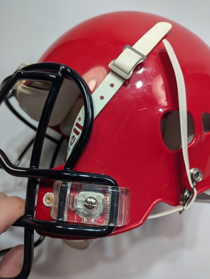 Riddell Revolution Football Helmet Adult Medium Face Mask Chin Strap | eBay