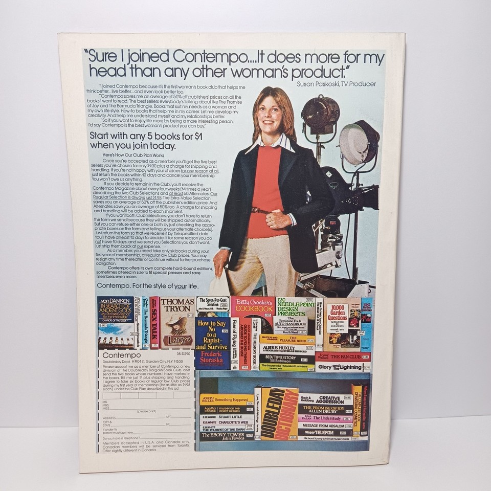 Lot of 8 Cosmopolitan Magazine 1975 Issues | eBay