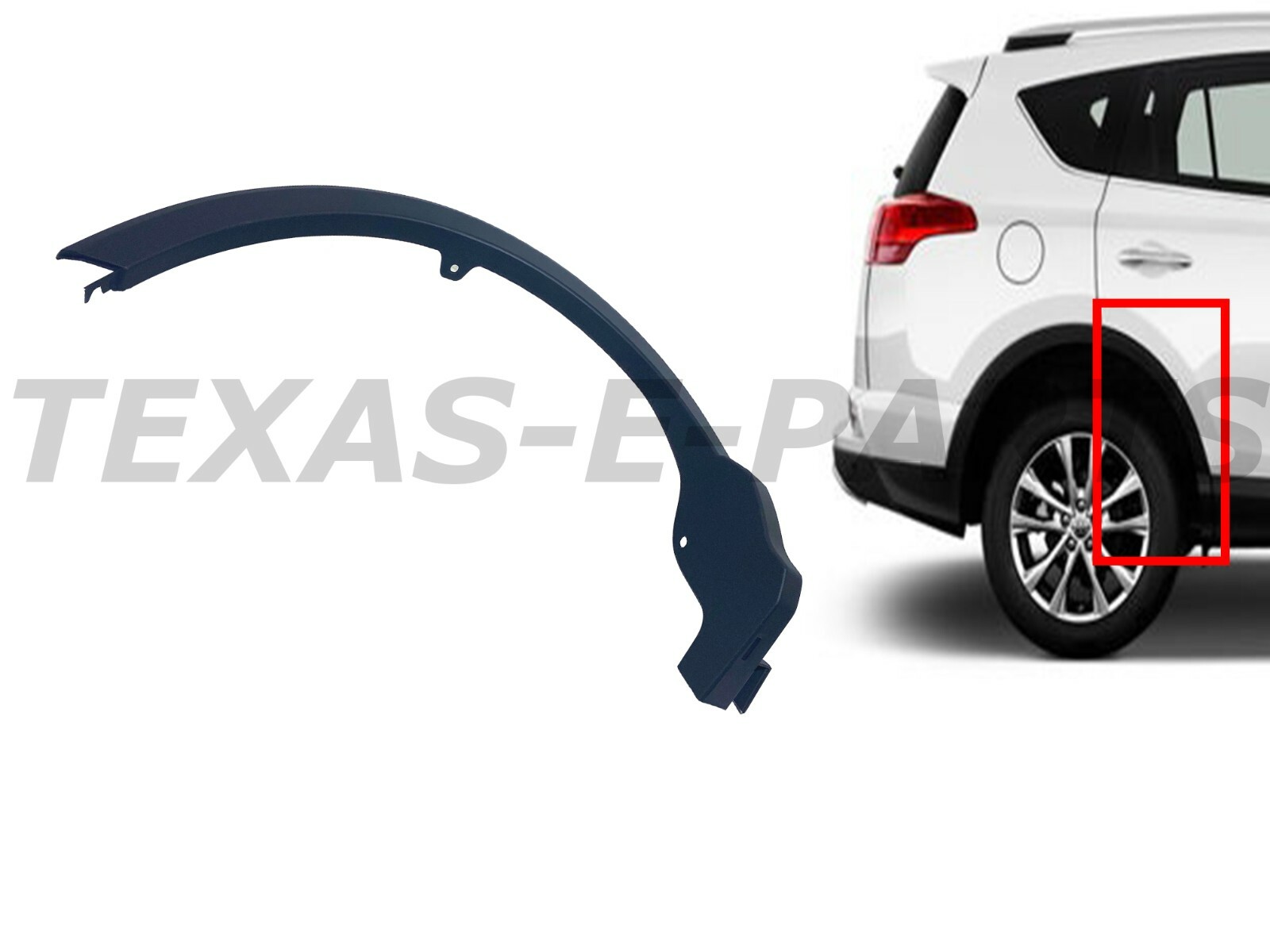 2016-2018 Toyota Rav4 Right Rear Wheel Arch Trim Molding Assembly Fits ...