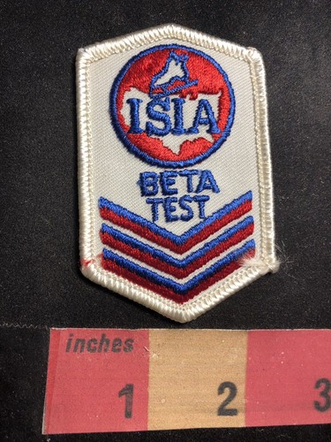 Vintage ISIA BETA TEST Patch - Ice Skating 91NT | eBay