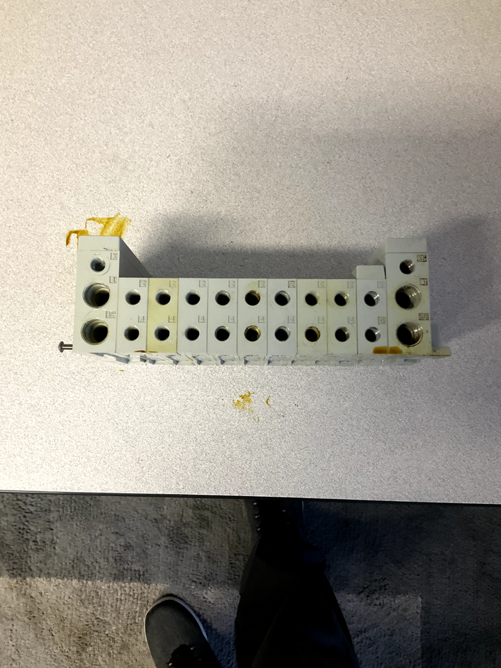 Numatics Pneumatic Valve Stack 9pc Base | eBay