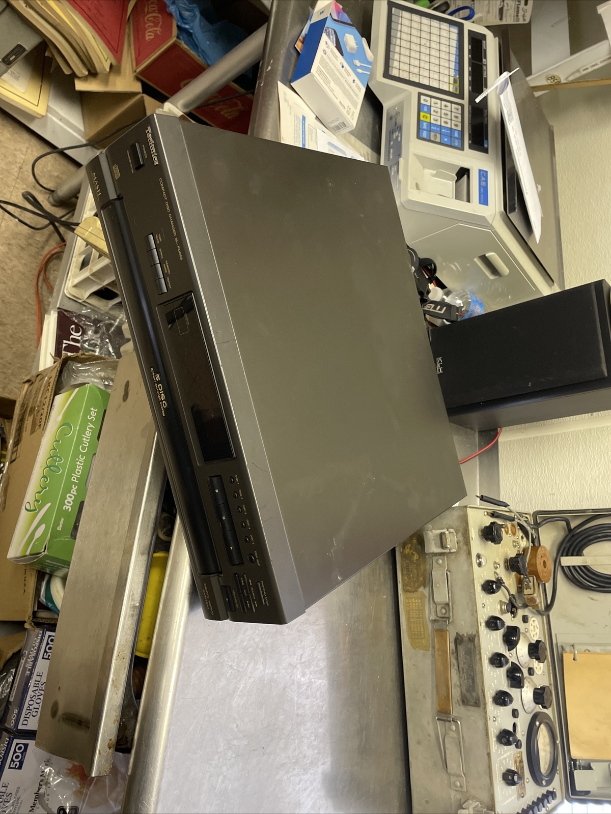 Technics SL-PD665 5 Disc Compact Disc Player Carousel JAPAN | eBay