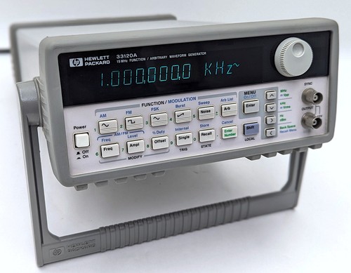 HP Hewlett Packard 33120A Function / Arbitrary Waveform Generator 15 ...