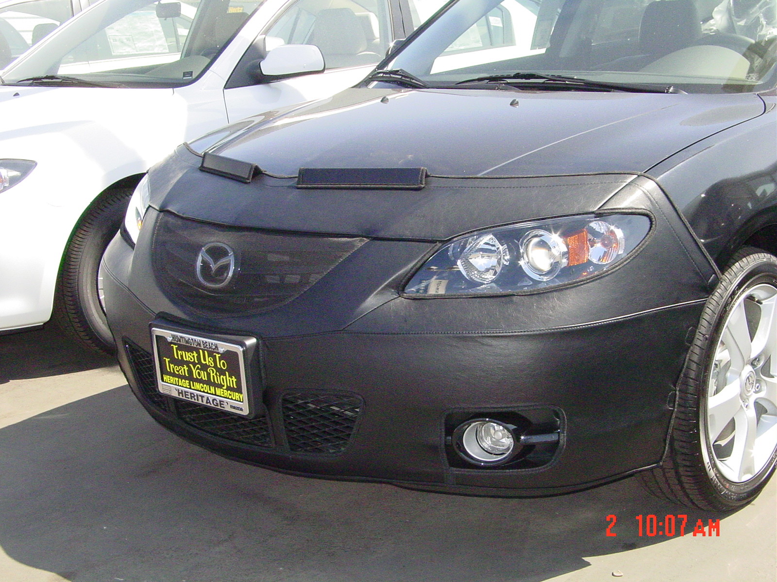 Colgan Front End Mask Bra 2pc. Fits Mazda 3S 2005-2006 Without License ...