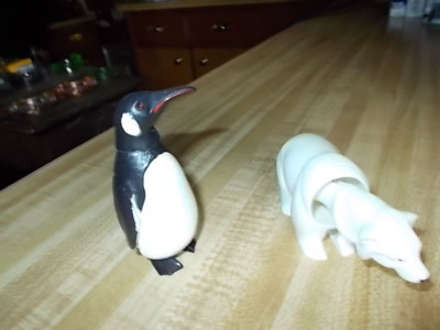 2 VINTAGE BREBA PLASTIC NODDER BOBBLE HEAD WEST GERMANY | eBay