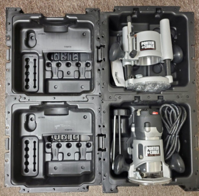 Porter Cable 890 Variable Speed Router 2 1/4HP with Plunge Base 8931 ...