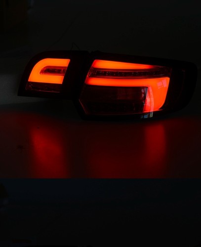 Red Full LED 3D Sequential Indicator Tail Lights for AUDI A3 S3 8P ...