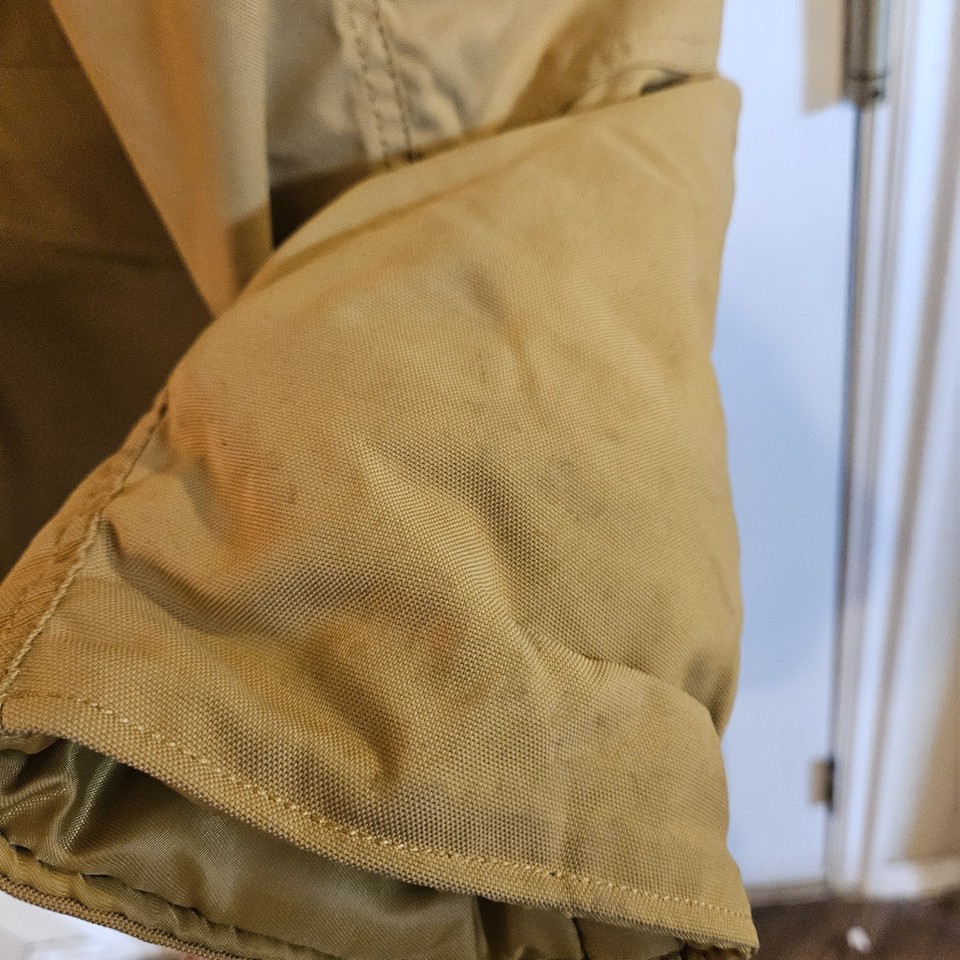 L Lg Alpha Industries Flight Parka KNOXVILLE Fur Hoodie Jacket Silent ...