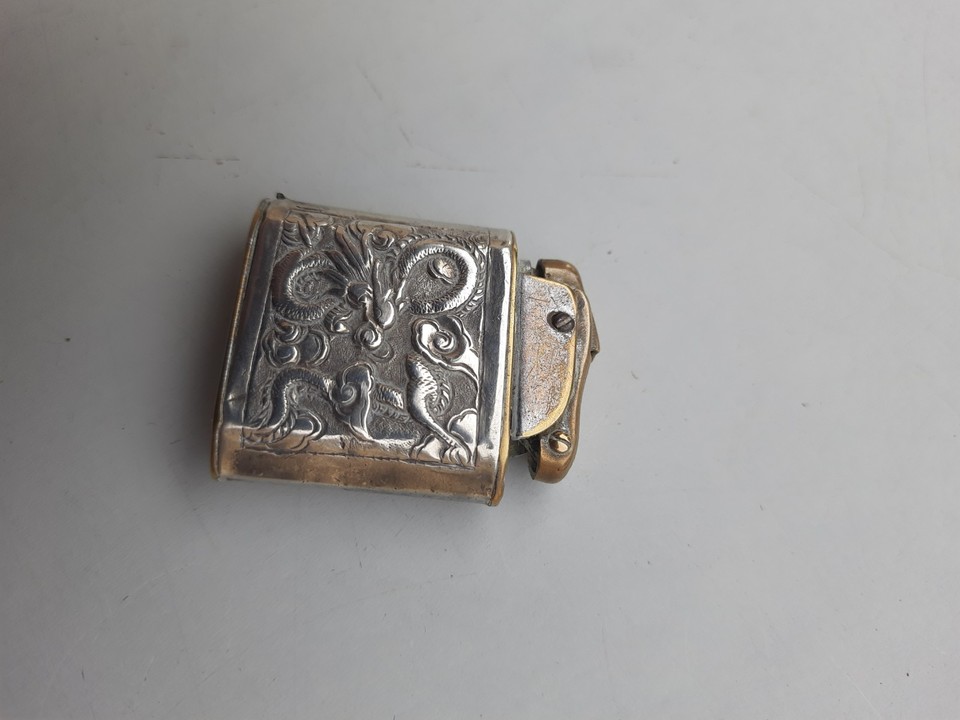 Ancien Briquet à Essence MYON Indochine Dragons Chine | eBay