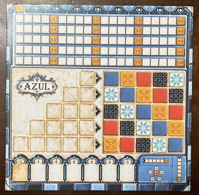Azul Board Game Replacement Pieces: Player Board - Free Shipping | eBay