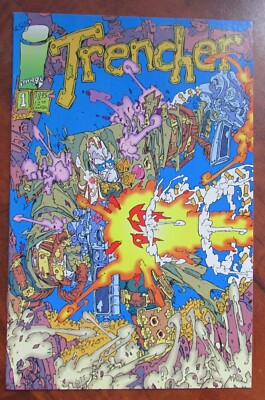 Image Comics Comic Book Trencher #1 FIRST PRINTING March 1993 | eBay