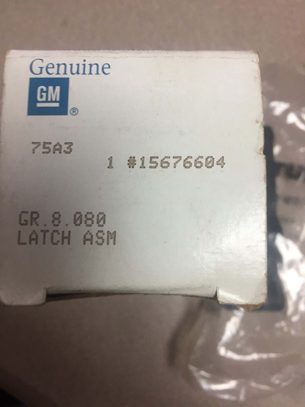 NEW Genuine GM Latch 15676604 | eBay