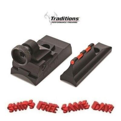 Traditions Peep Sight System, Fiber Optic, for TAPERED BARRELS, w ...