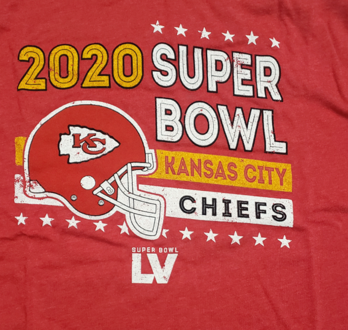 Kansas City Chiefs Fanatics 2020 AFC Champions Touchback 2-Hit T-Shirt ...