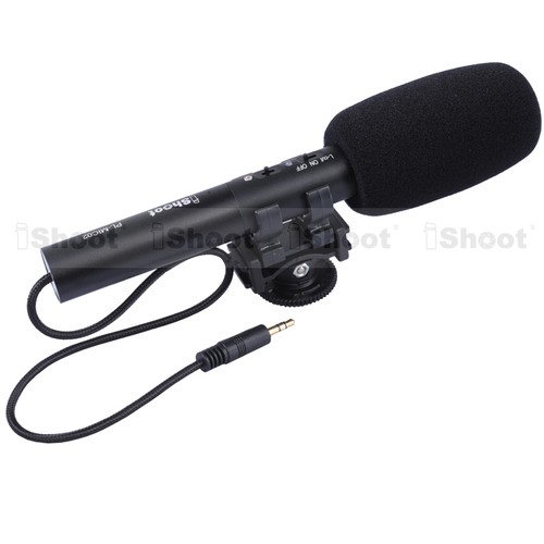 Stereo DC/DV Microphone MIC Mic fr Sony Camera a7s a7r a7 a99 a77II a65 ...