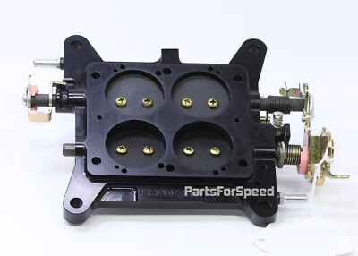 AED 6500C Billet Carburetor Base Plate Holley 4150 Double Pumper 650 ...