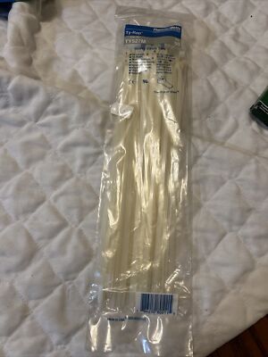 Ty-Rap Ty527m Heavy Duty Cable Tie, 13 In L, 0.27 In W, Nylon 6/6 ...