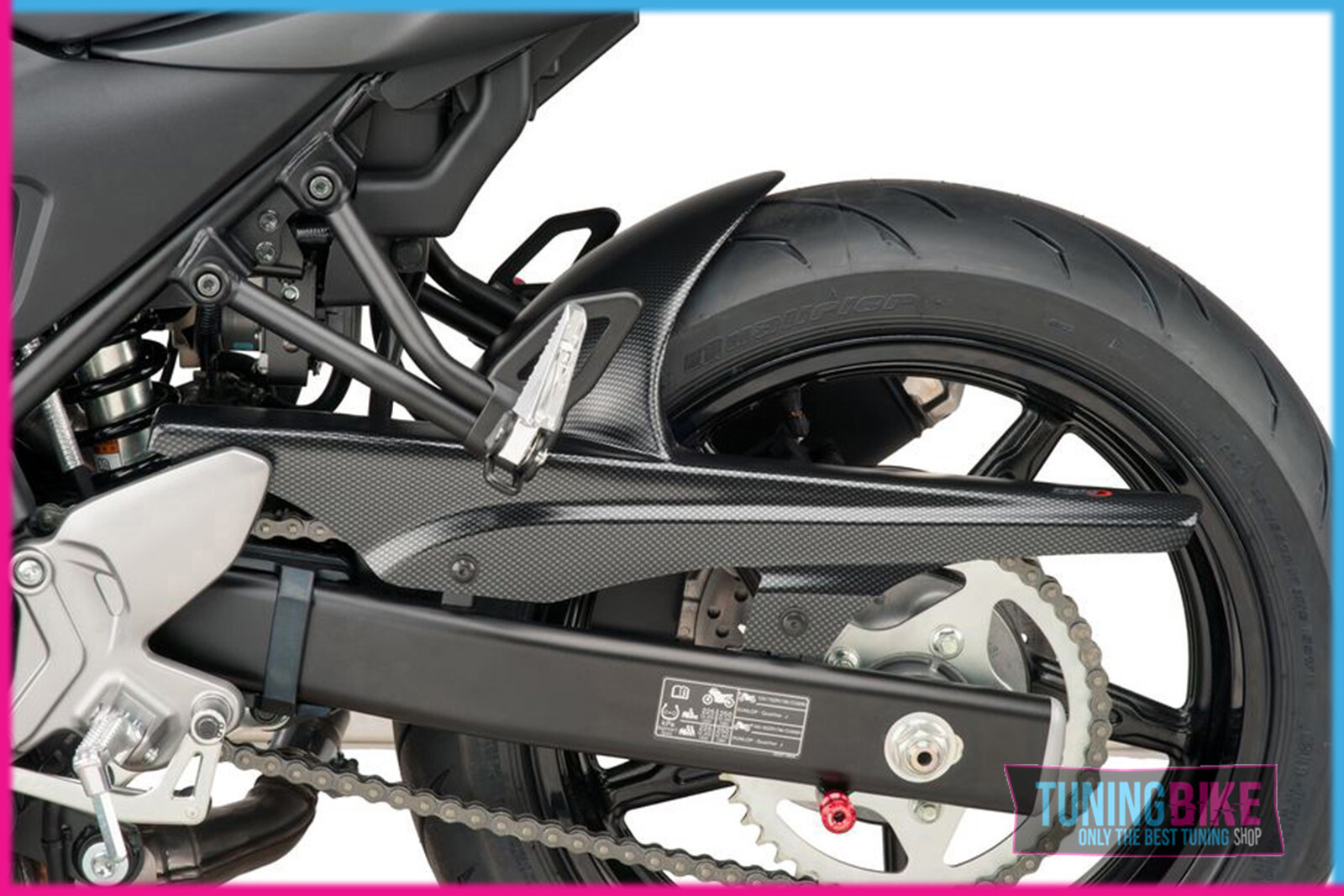 PUIG REAR FENDERS SUZUKI SV650 2017 CARBON LOOK | eBay