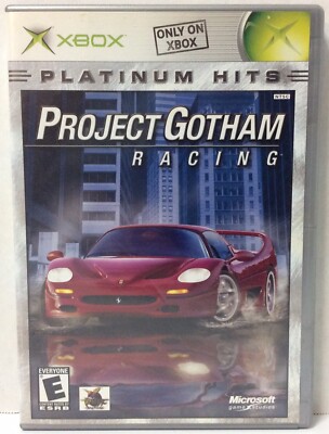PROJECT GOTHAM RACING - Platinum Hits - Original Xbox Game Complete w ...