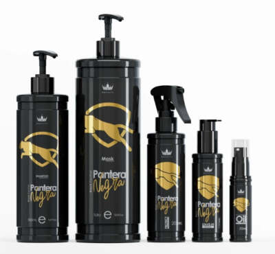 Pantera Negra Black Panther Hair Smooth Full Kit 5 Itens - Ana Paula ...