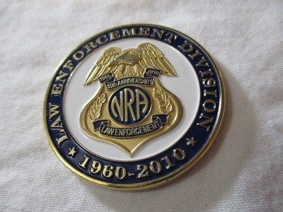 NRA Law Enforcement Division 50 Year Anniversary Challenge Coin | eBay