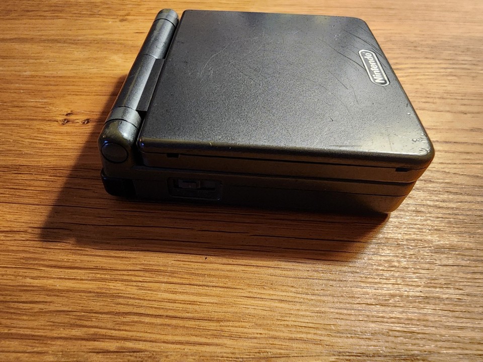 Nintendo Game Boy Advance SP AGS-101 Black, Brighter Screen Tested! | eBay