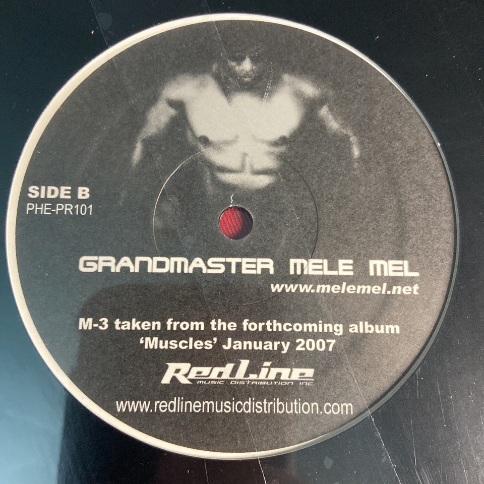 GRANDMASTER MELE MEL M-3 b/w Hip-Hop 101 12" OG PROMO NEW | eBay