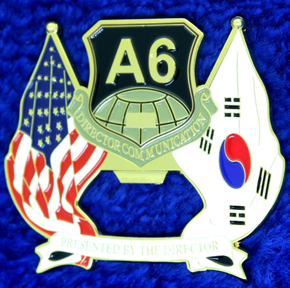 USAF 7th Air Force A6 Director Communications Challenge Coin C-11 | eBay