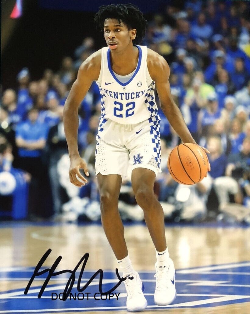 SHAI GILGEOUS-ALEXANDER - KENTUCKY WILDCATS Signed 8x10 reprint Photo ...