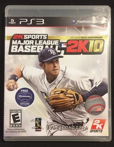 2K Sports Major League Baseball 2K10 (Playstation 3, 2010) | eBay