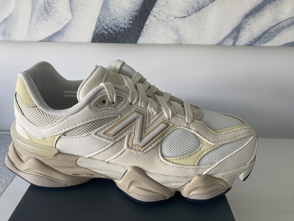 New Balance 9060 White Cream Beige GC9060EK Medium GS Women New release ...