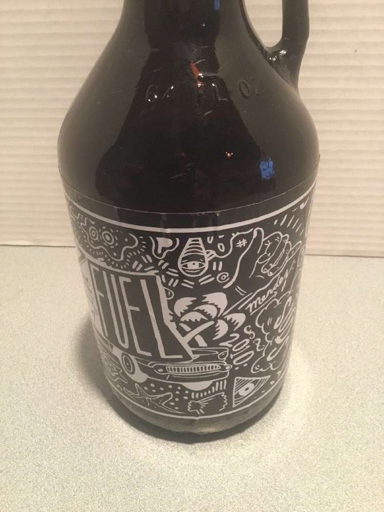 Beer Growler MENDEZ MIAMI FL 2014 FuelGAS ASIS LOPEZ 1/2 Gallon BOTTLE ...