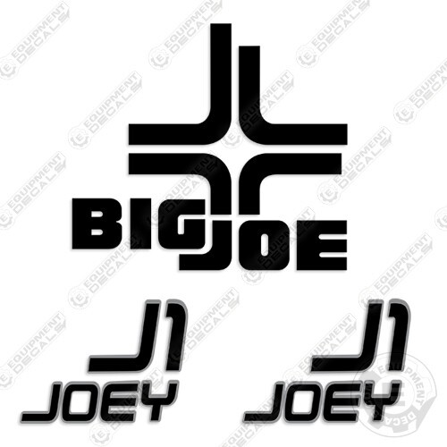 Big Joe Joey J1 Decal Kit Personal Lift - 7 YEAR OUTDOOR 3M VINYL! | eBay