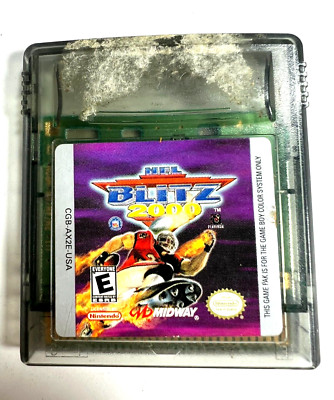 NFL Blitz Nintendo Game Boy Color Authentic Tested 31719198092 | eBay