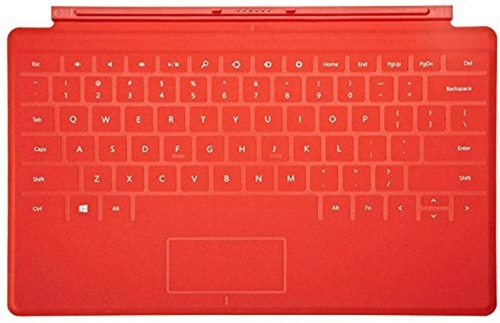 Microsoft Surface Touch Cover Keyboard - Model 1515 -Black/Red/Blue ...