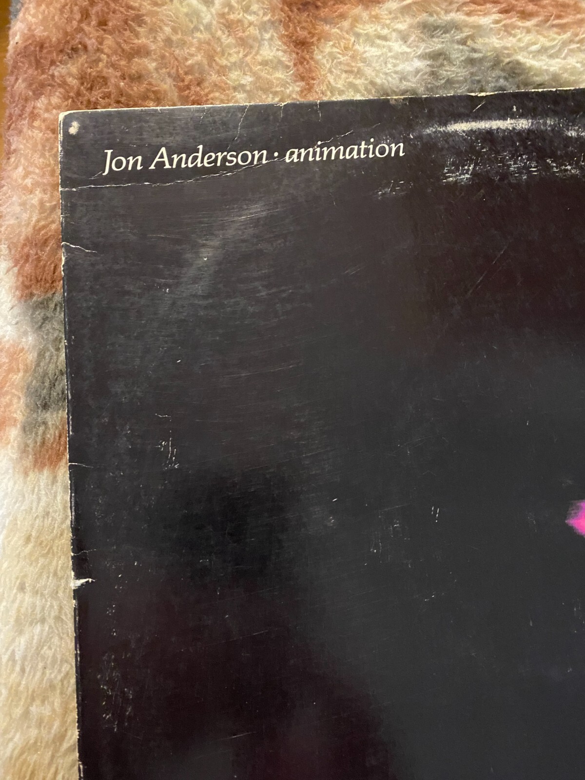 Jon Anderson *Animation *LP record *VG++/VG *1982 *Atlantic *SD19355 ...
