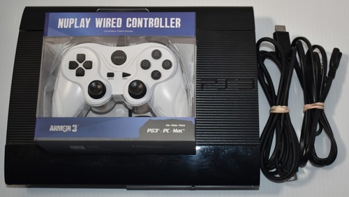 Sony PlayStation 3 PS3 Super Slim Video Game Console w/ New 3rd Party ...